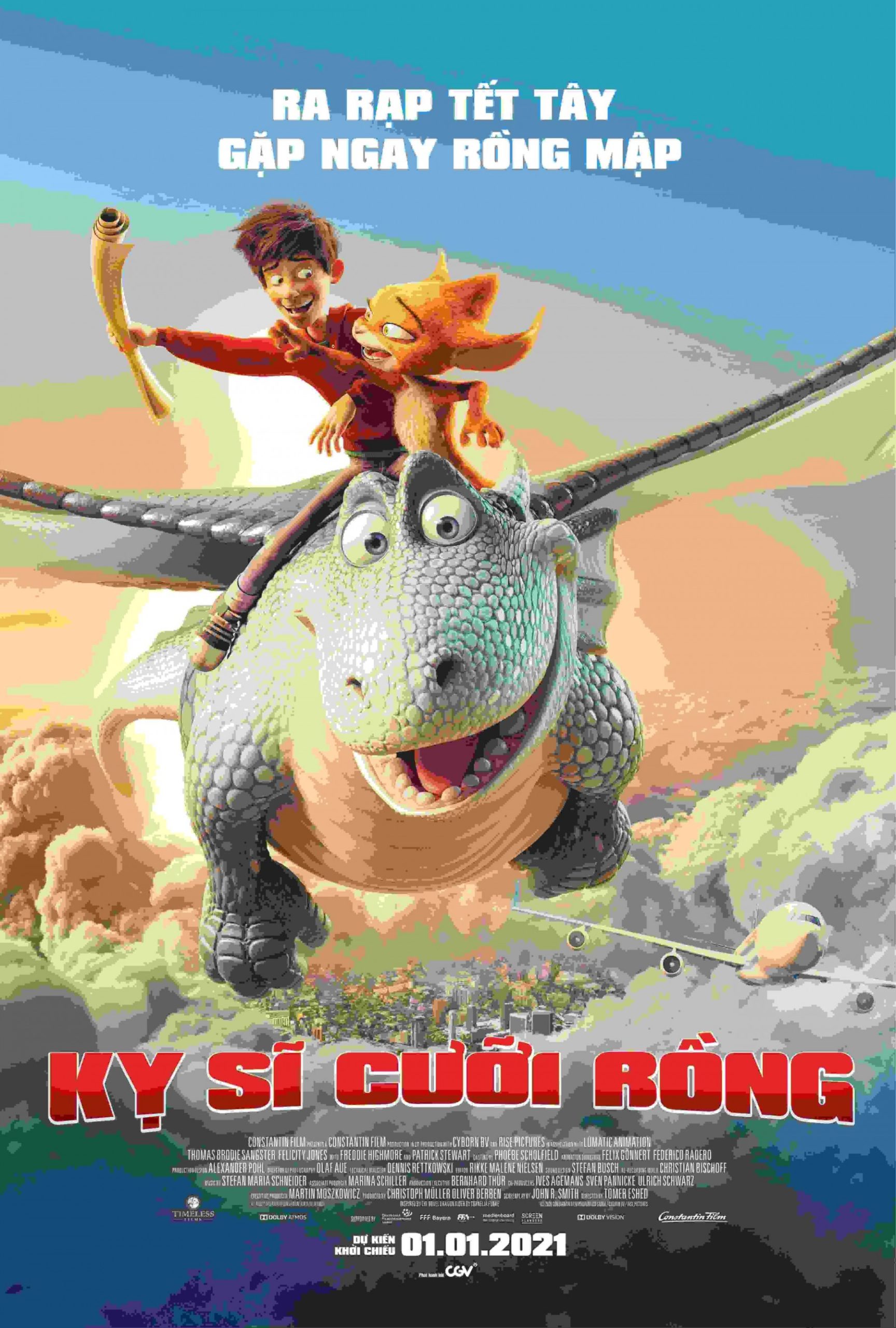 Kỵ Sĩ Cưỡi Rồng - Dragon Rider cuộc phiêu lưu thú vị của bộ ba vui nhộn ...